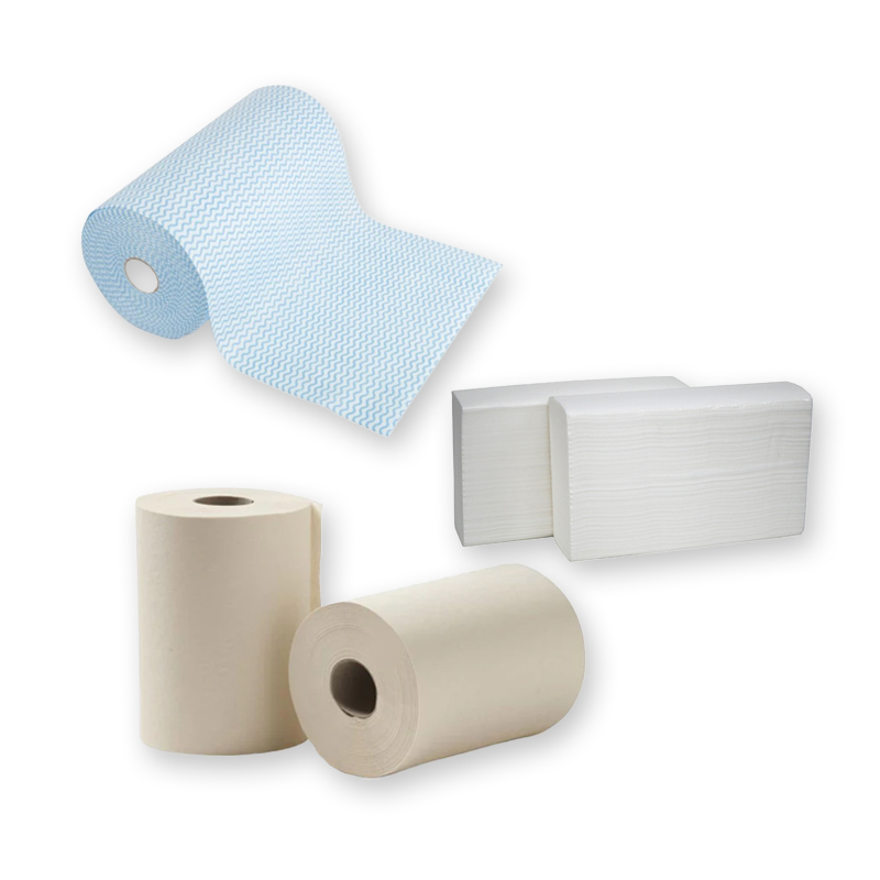 Hand Towels & Chux Roll – Packaging On Wheels