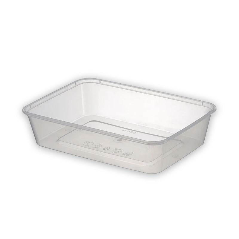 500ML RECTANGULAR TAKEWAY CONTAINER-500 PCS – Packaging On Wheels