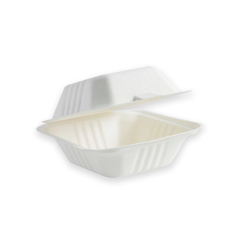 PLASTIC 6" BURGER BOX 450ML-400PCS – Packaging On Wheels